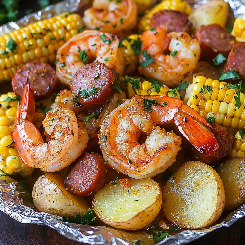 Grilled Shrimp Boil Packets - Easy and Delicious Summer Delight
